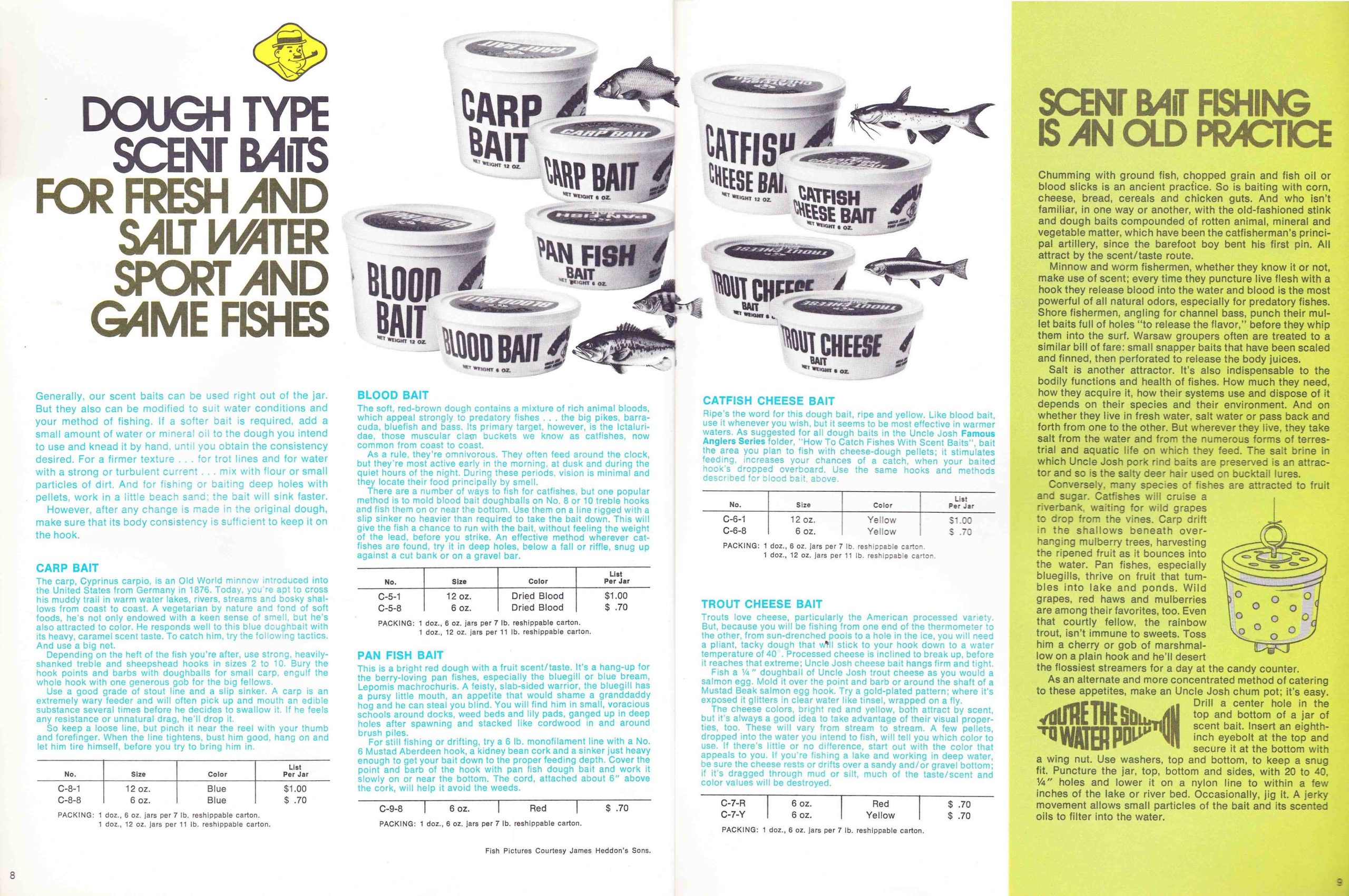 Uncle Josh 1974 - Bass Fishing Archives Bass Tackle Catalogs