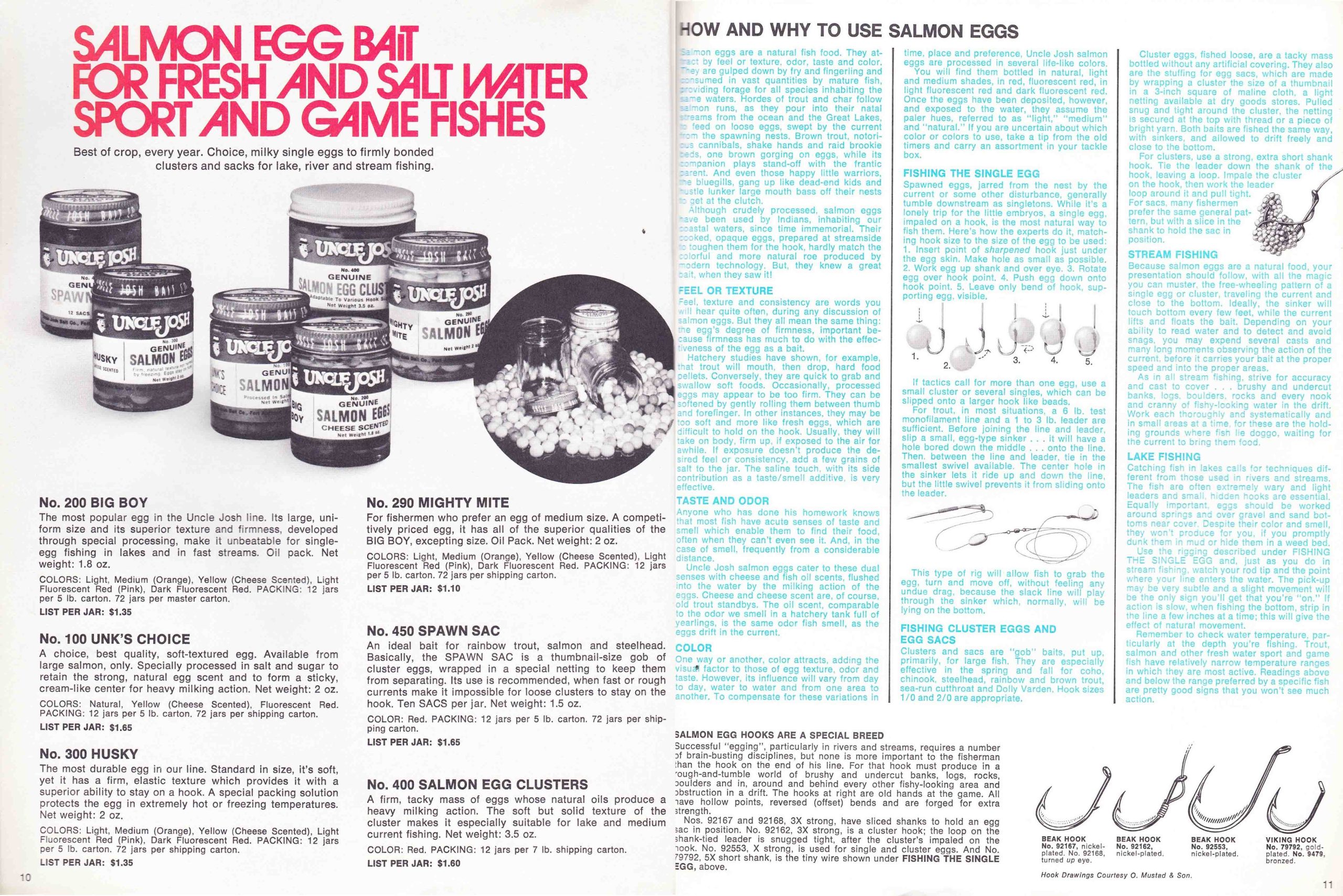 Uncle Josh 1974 - Bass Fishing Archives Bass Tackle Catalogs