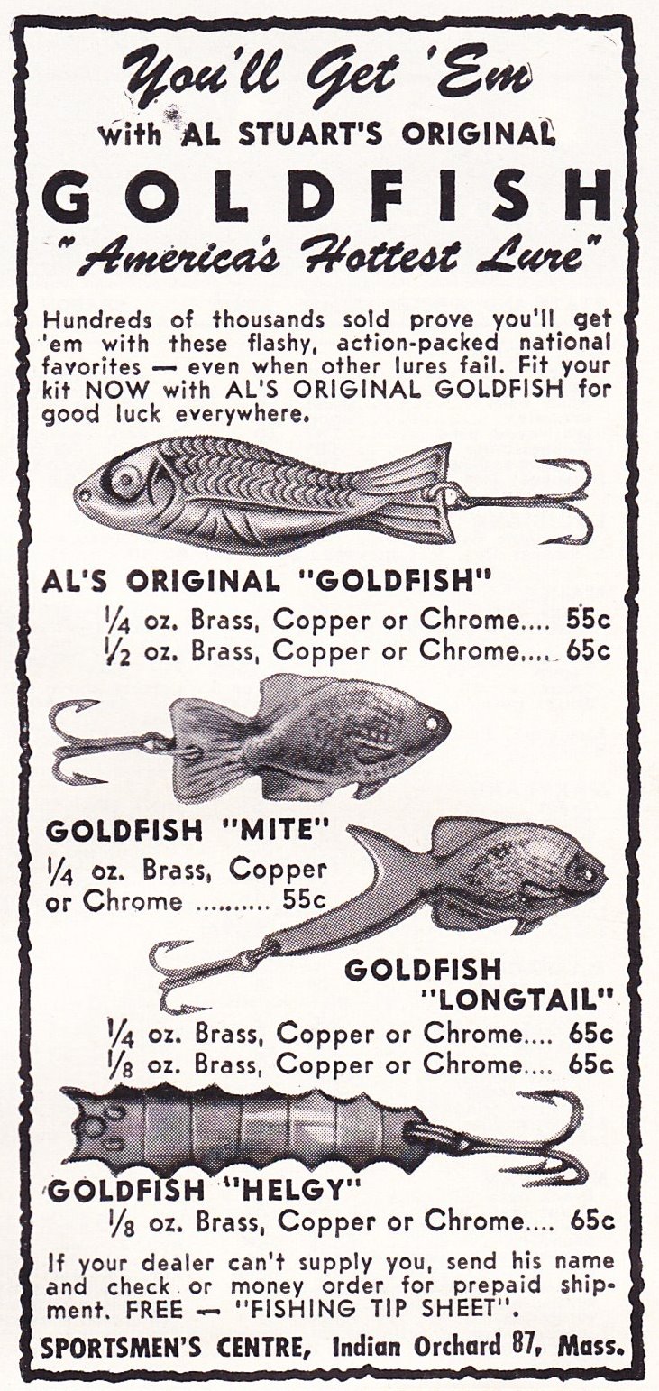 More Darwin Baits 1950s - Bass Fishing Archives Gimmick Bass Tackle
