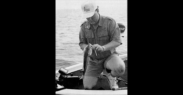 Hamilton Jr and Slug-Go - Bass Fishing Archives Historic Bass Fishing Pics