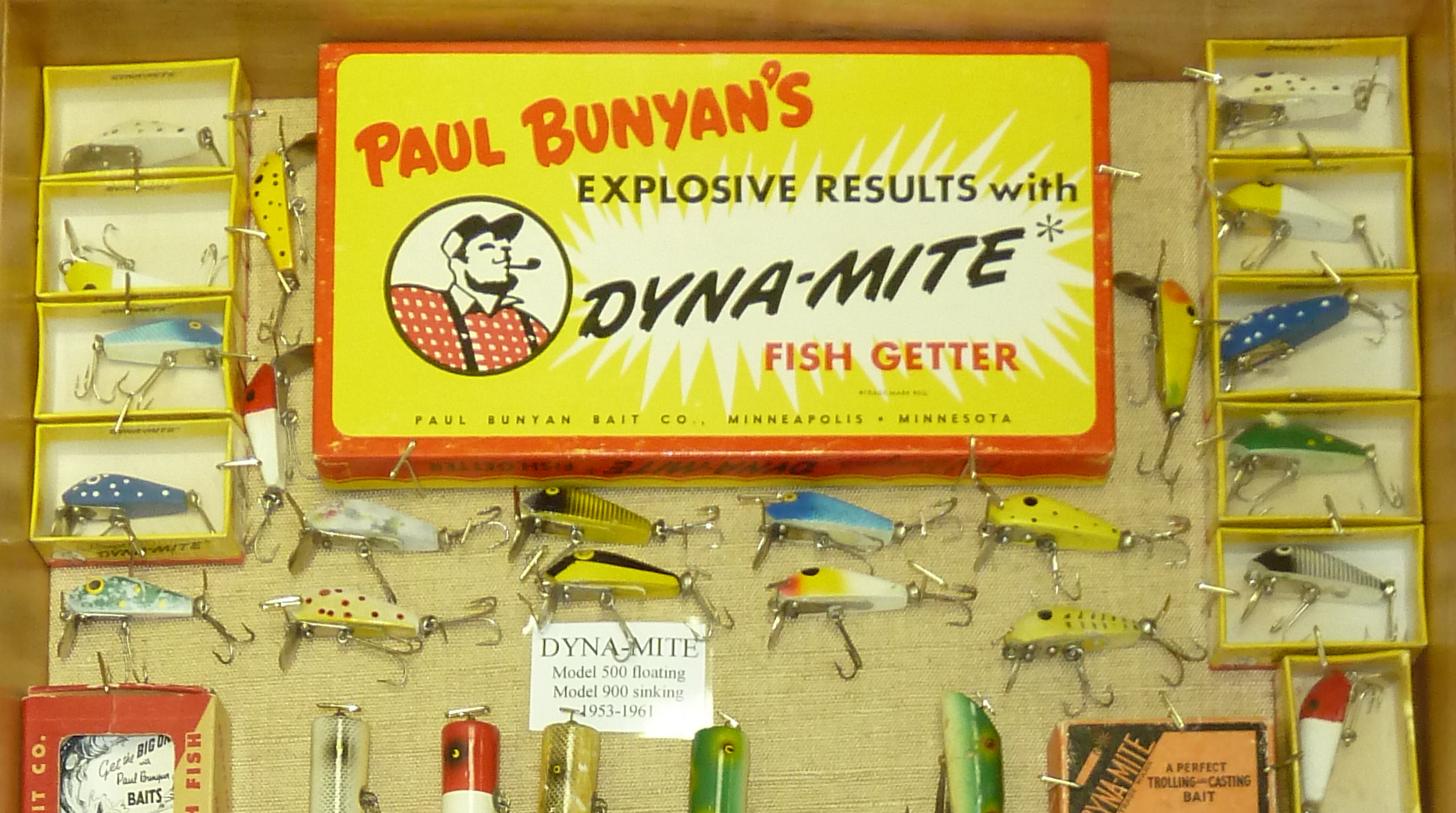 Dyna-Mite Bass Lure - Bass Fishing Archives Tackle History
