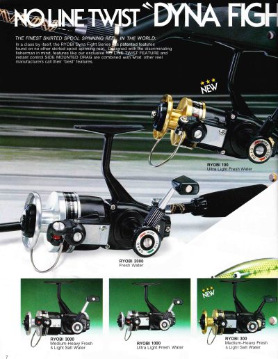Ryobi Reels and Rods 1982 - Bass Fishing Archives Ryobi