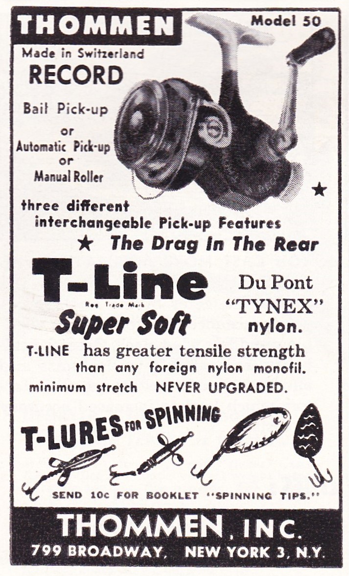 The Record Reel Company - Bass Fishing Archives Retro Ads