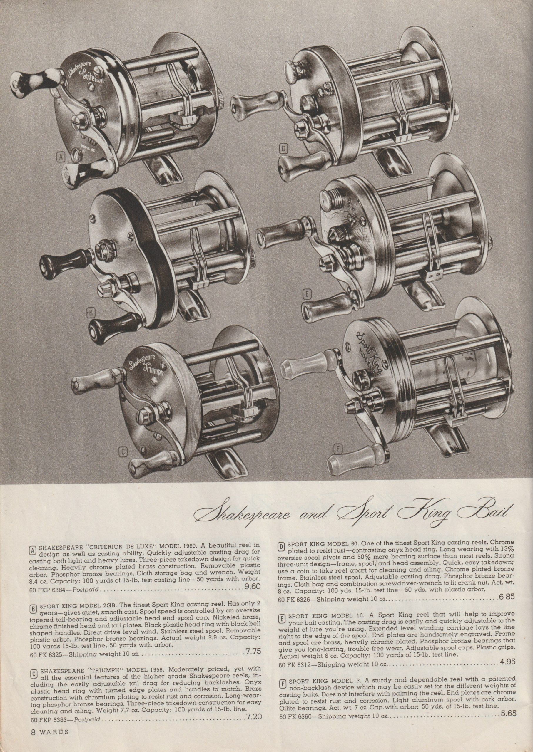 Montgomery Ward 1949 Part 2 - Bass Fishing Archives Tackle History
