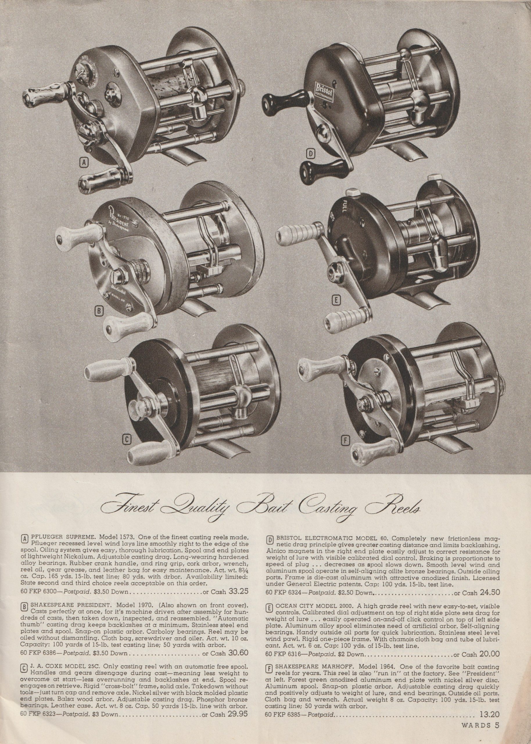 Montgomery Ward 1949 Part 2 - Bass Fishing Archives Tackle History