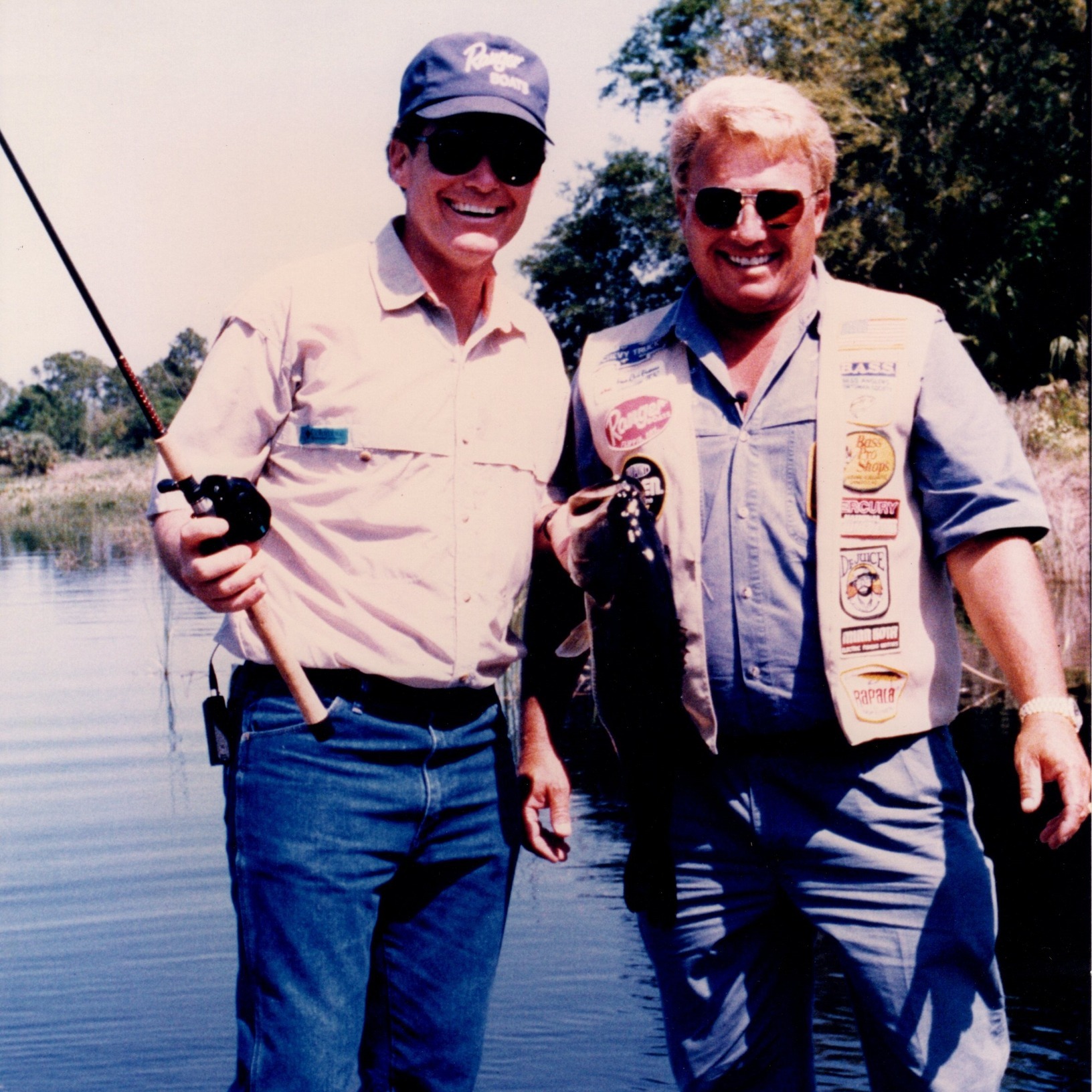 Historic Photo - Virgil Ward and Roland Martin - Bass Fishing Archives ...