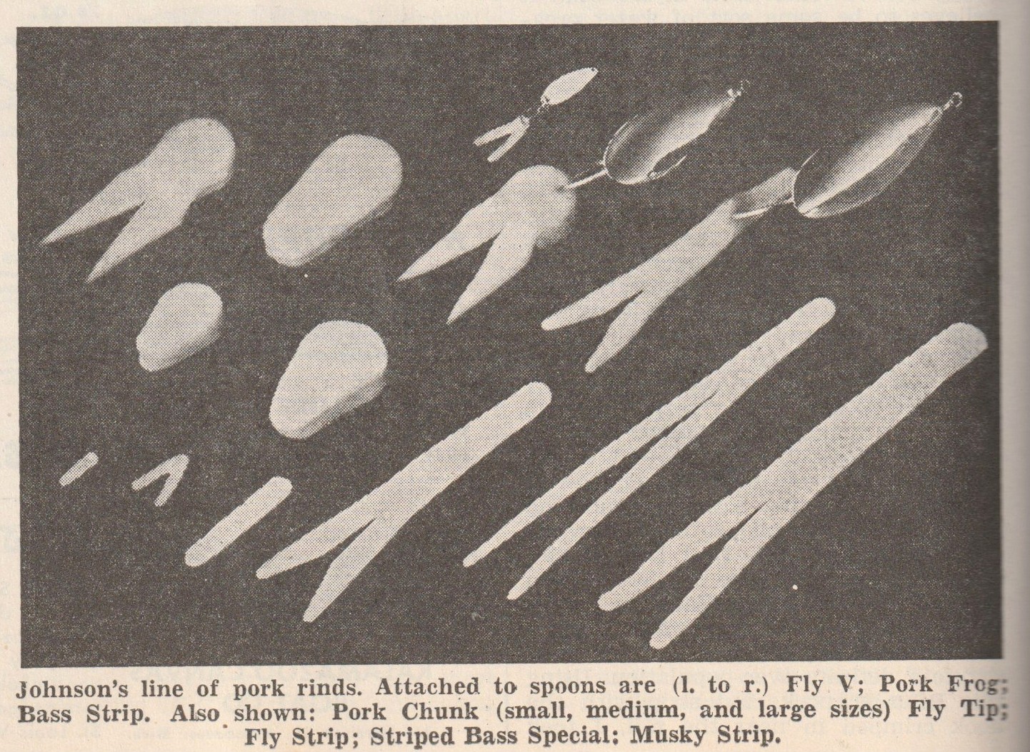 Pork Bait Completely Covered - Bass Fishing Archives Tackle History