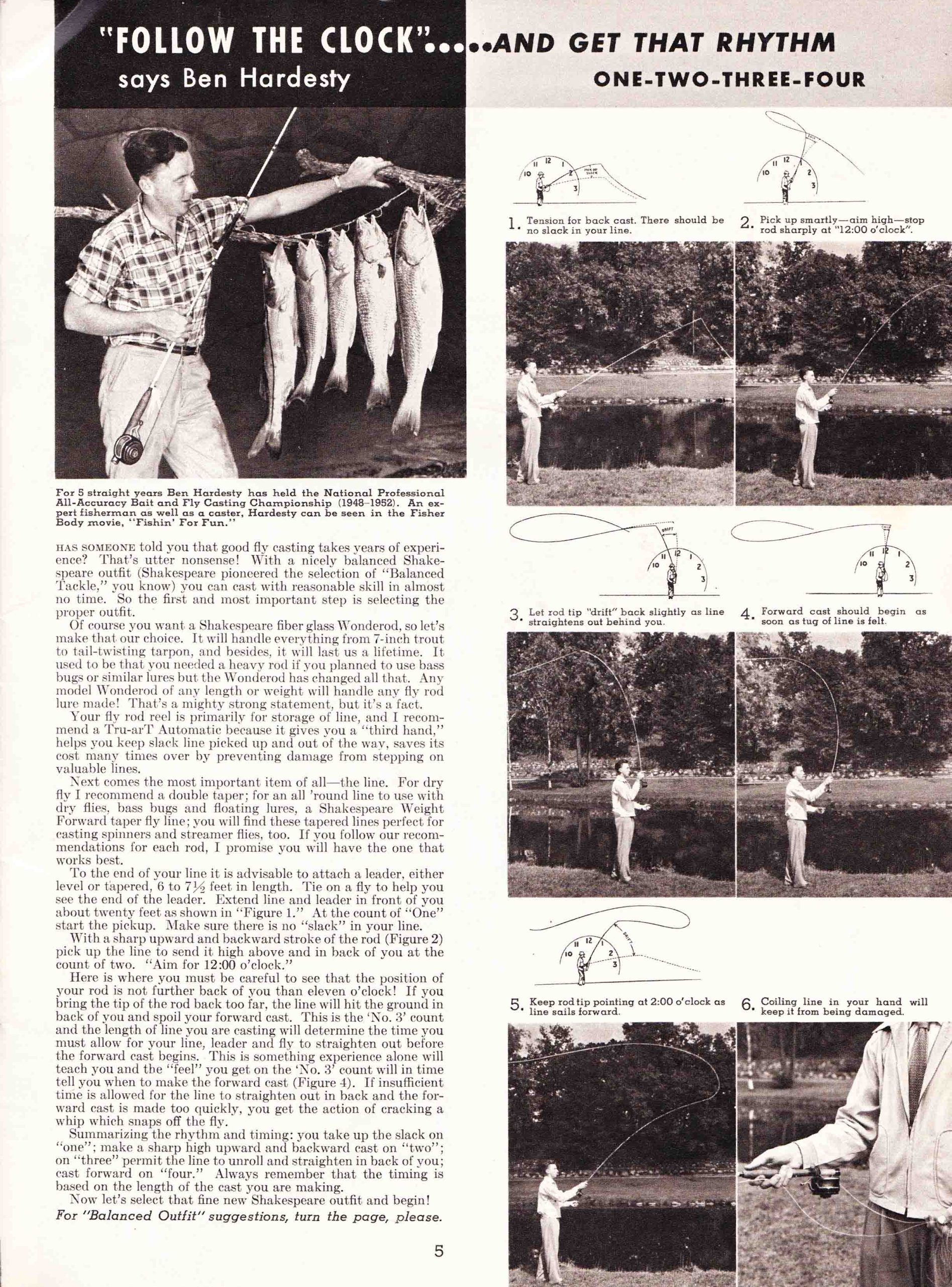 Shakespeare Fishing Tackle 1953 - Bass Fishing Archives Bass Tackle ...