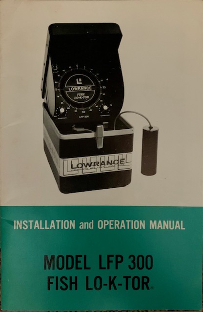 Forward Facing Sonar in 1972? - Bass Fishing Archives Electronics