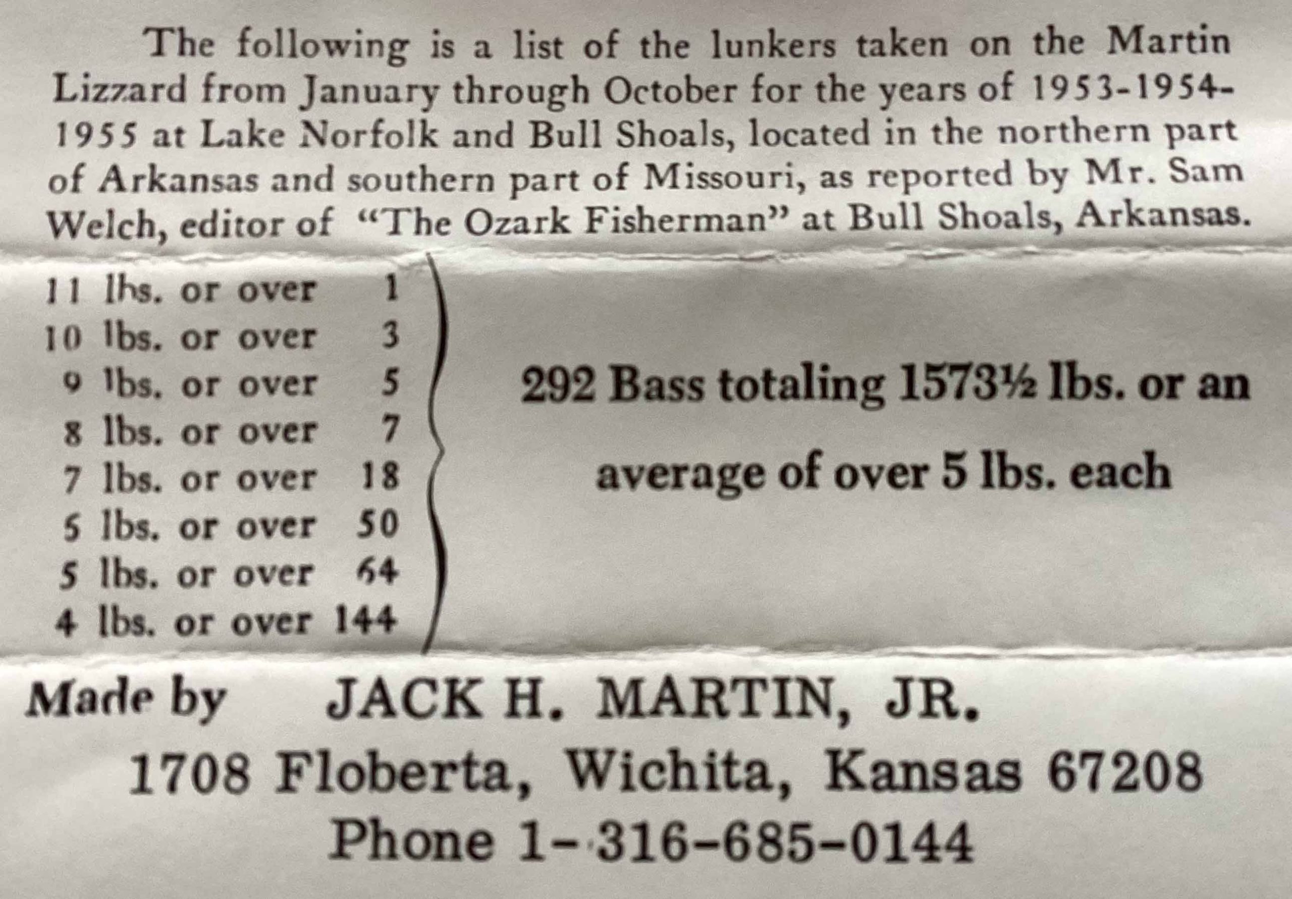 Sam Welch- The Ozark Fisherman - Bass Fishing Archives The Writers