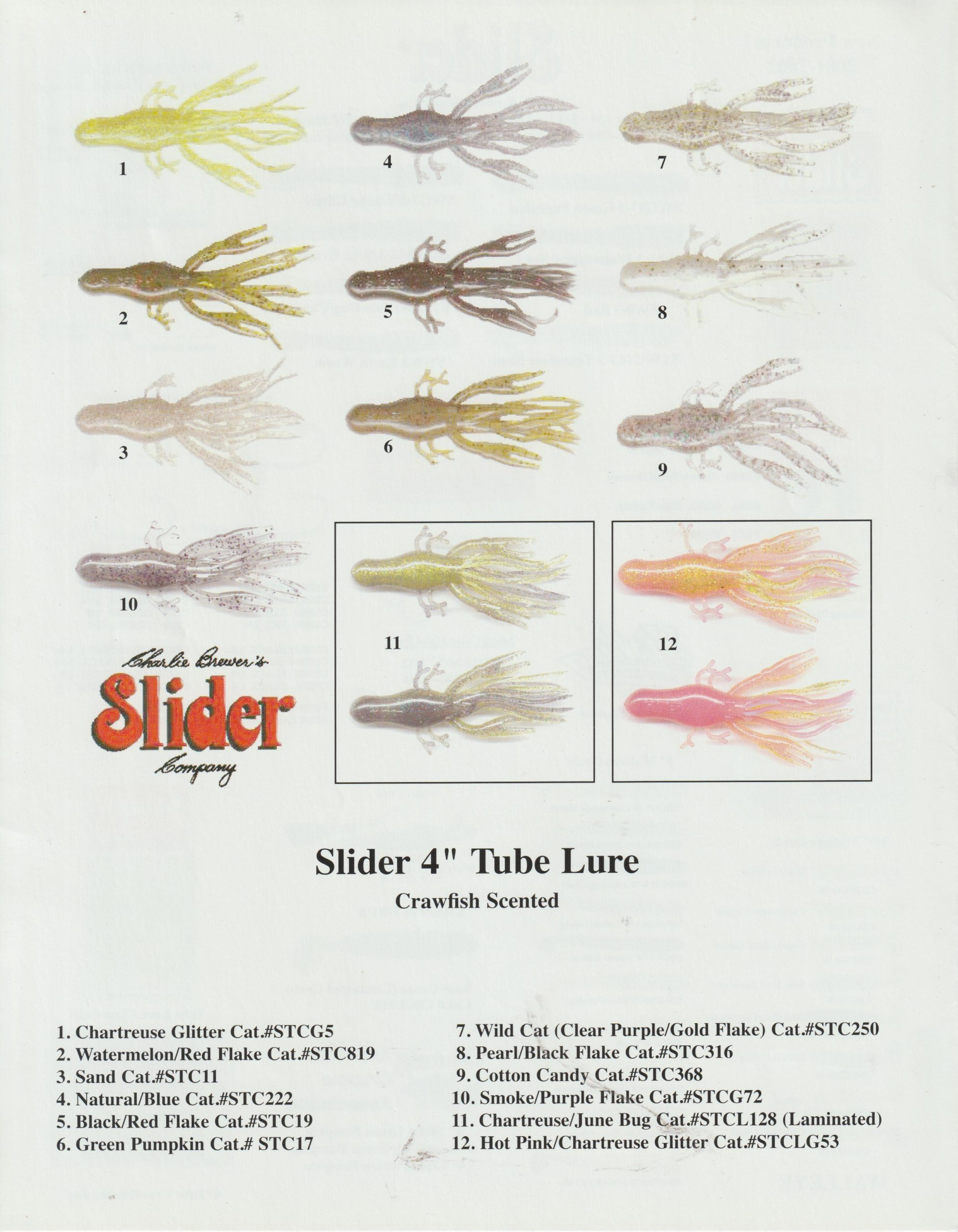 Slider Fishing Catalog 2000 - Bass Fishing Archives Crazy Head Lure ...