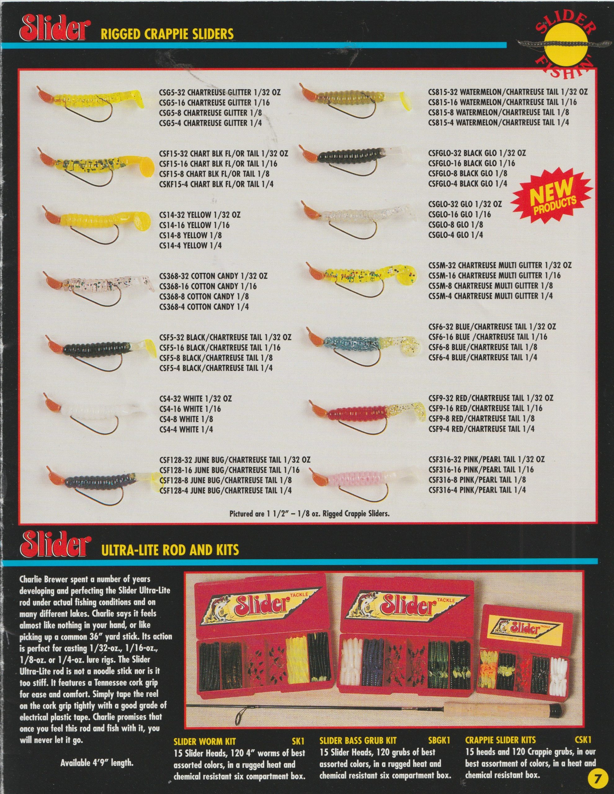 Slider Fishing Catalog 2000 - Bass Fishing Archives Crazy Head Lure ...