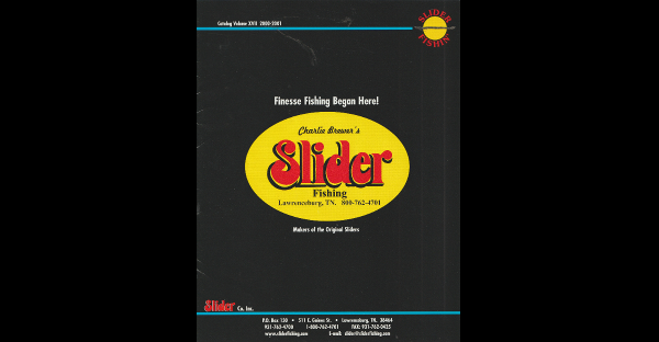 Slider Fishing Catalog 2000 - Bass Fishing Archives Crazy Head Lure ...
