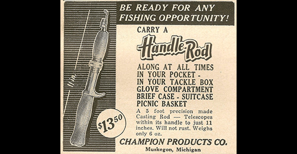 My Affair with the Muskegon Handle Rod - Bass Fishing Archives Sunday ...