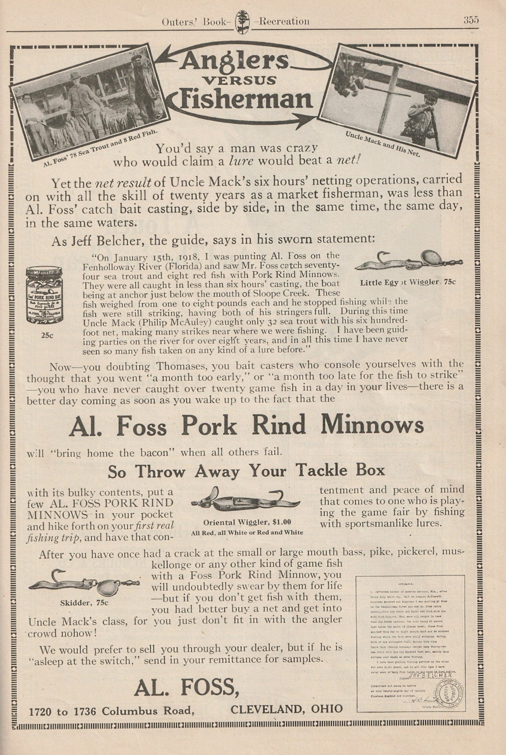 Sheridan Jones First Editorial, Part 4 - Bass Fishing Archives The Writers