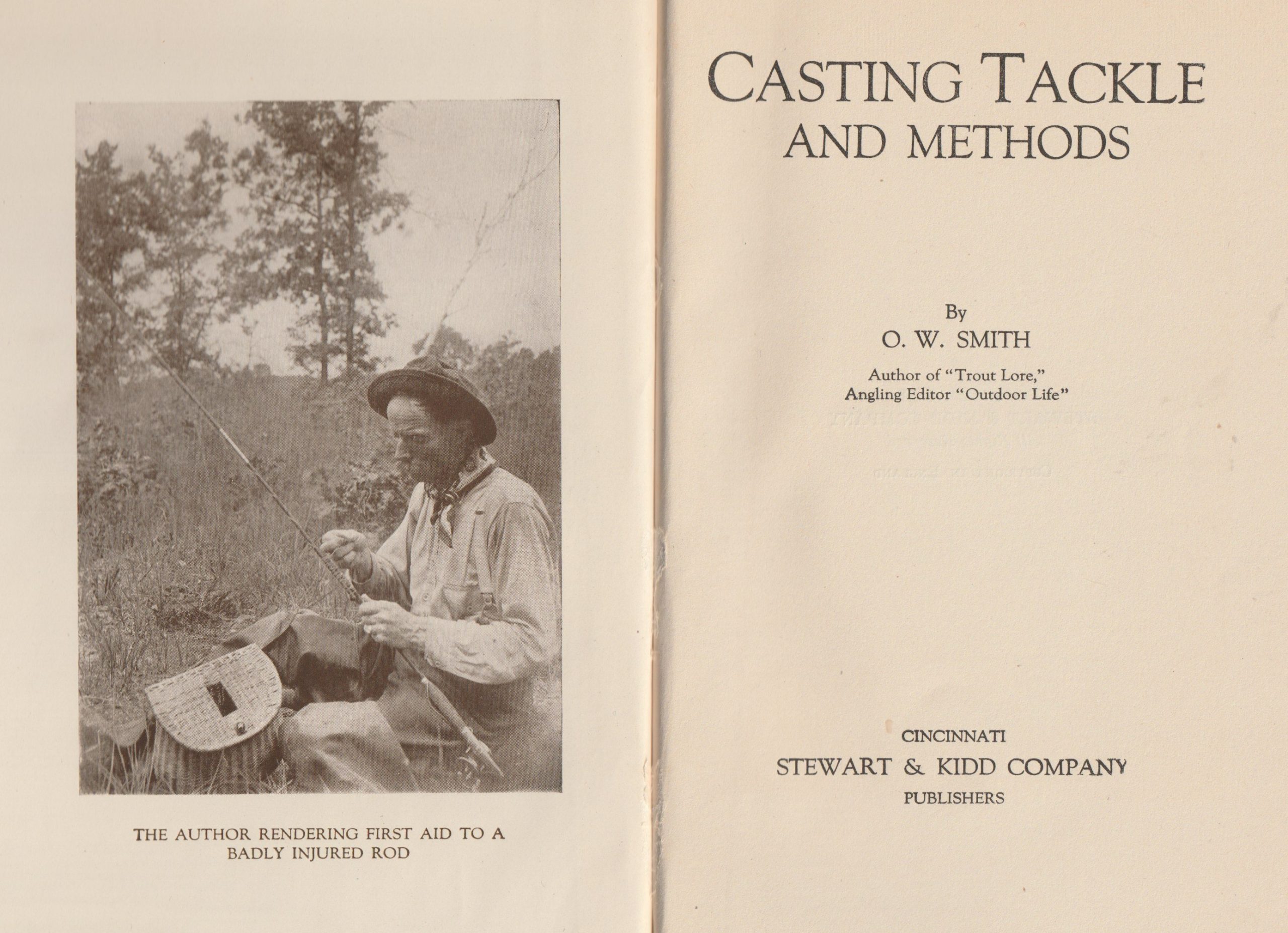 Angling Preacher O.W. Smith - Bass Fishing Archives Book Reviews