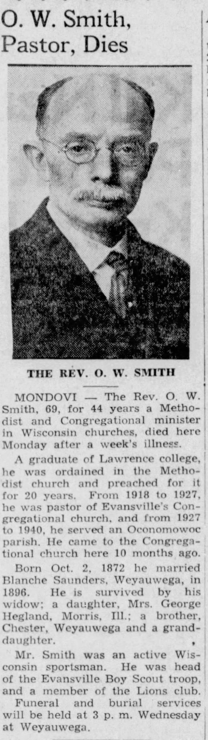 Angling Preacher O.W. Smith - Bass Fishing Archives Book Reviews