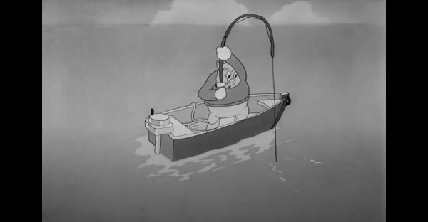 Porky Pig in Fish Tales - Fishing Cartoons, Part 3 - Bass Fishing ...