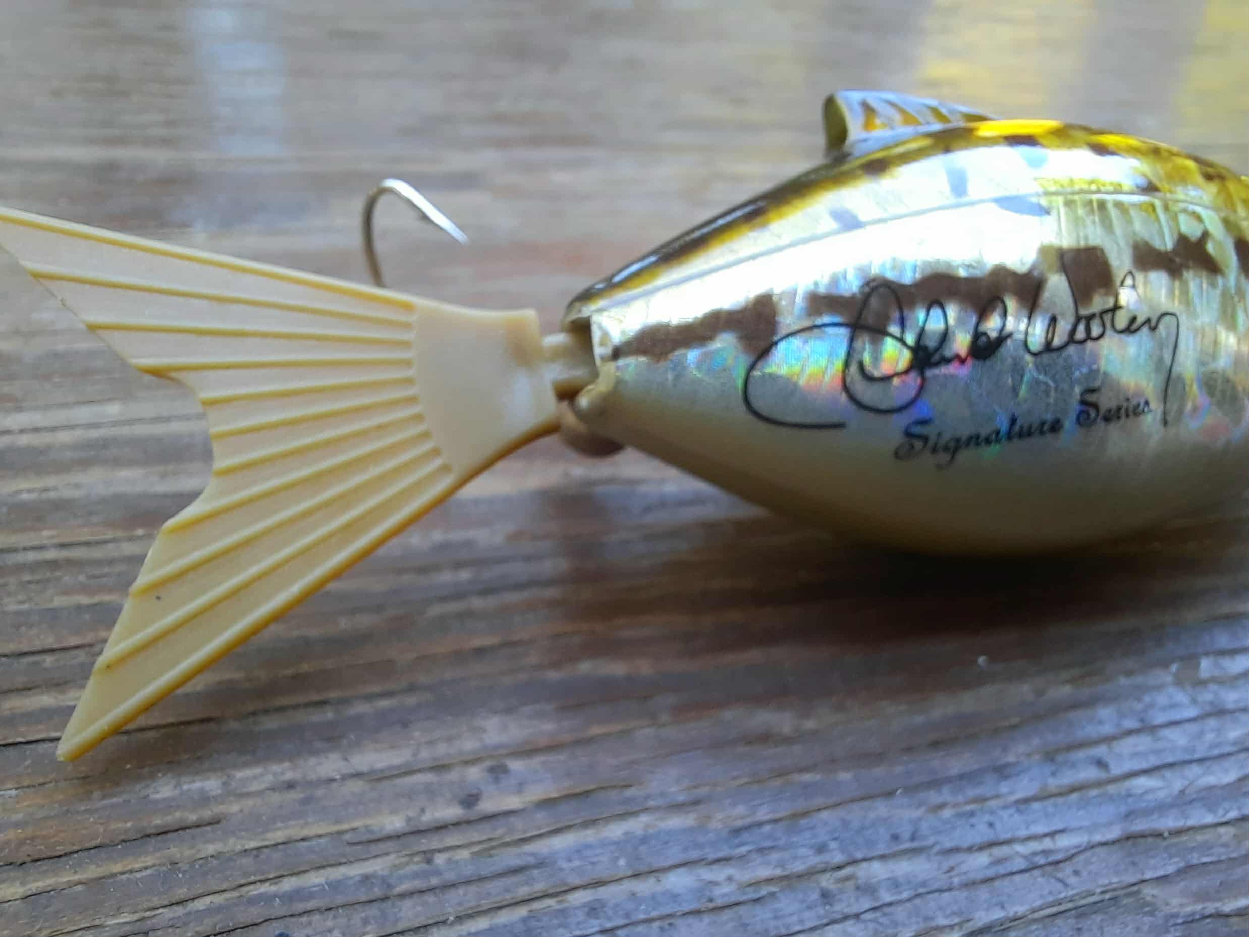 Chuck Woolery Moto Minnow - Bass Fishing Archives Gimmick Bass Tackle