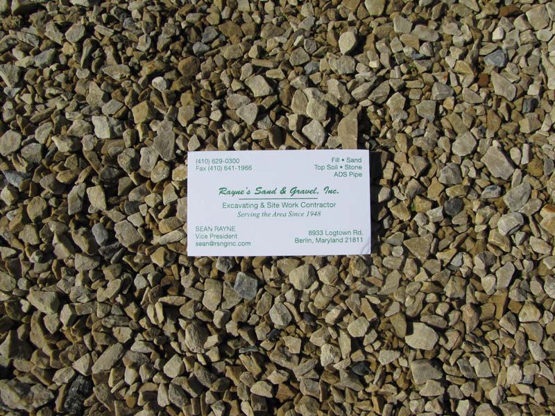 Crushed Stone / Rayne's Sand & Gravel, Berlin MD
