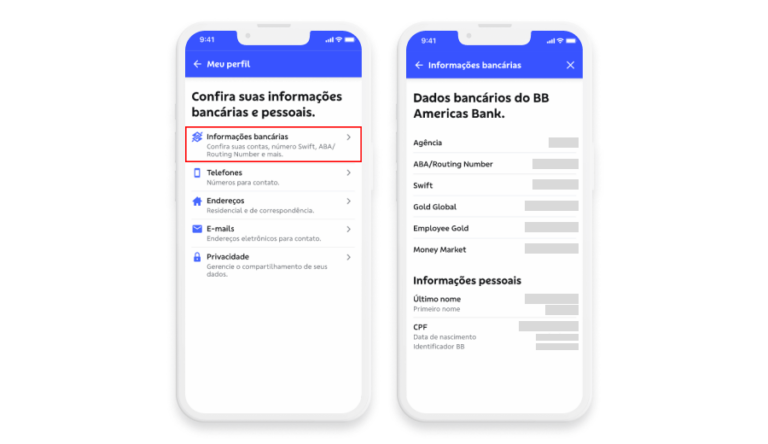 Como Visualizar e Atualizar Seus Dados BBA no App BB S.A. - BB Americas ...