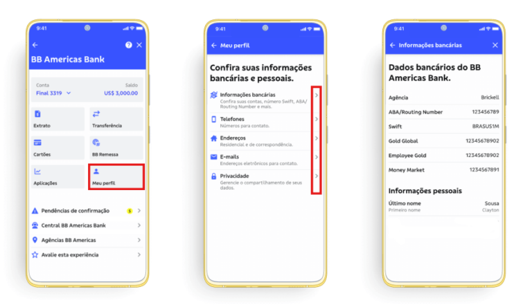 How to View and Edit Your BBA Information in the BB S.A. App - BB ...