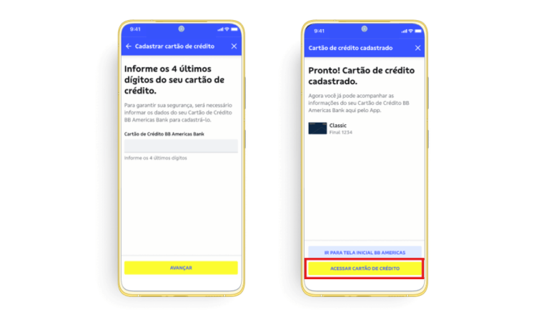 How to Access the BB Americas Bank Credit Card in the BB S.A. App. - BB ...