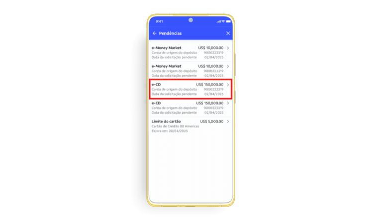 How to Confirm the Request to Open the e-CD Account in The BB S.A. App ...