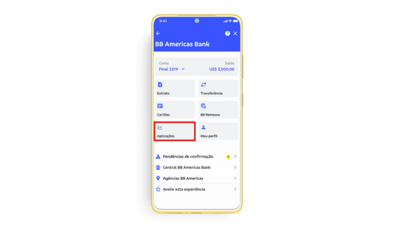 How to Request e-CD in the BB S.A App - BB Americas Bank