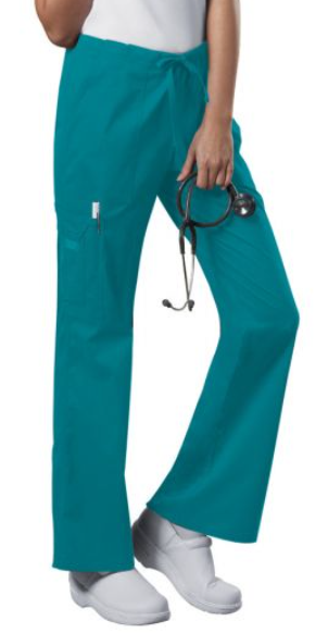 Macomb Bookstore: Mid Rise Drawstring Cargo Scrub Pants