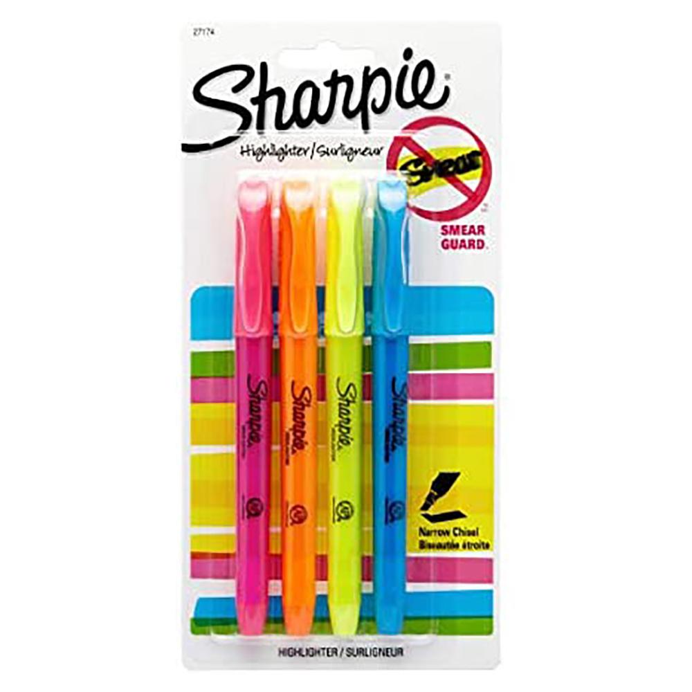 The UA-PTC Bookstore: Sharpie Pocket Highlighter Set, 4 Count