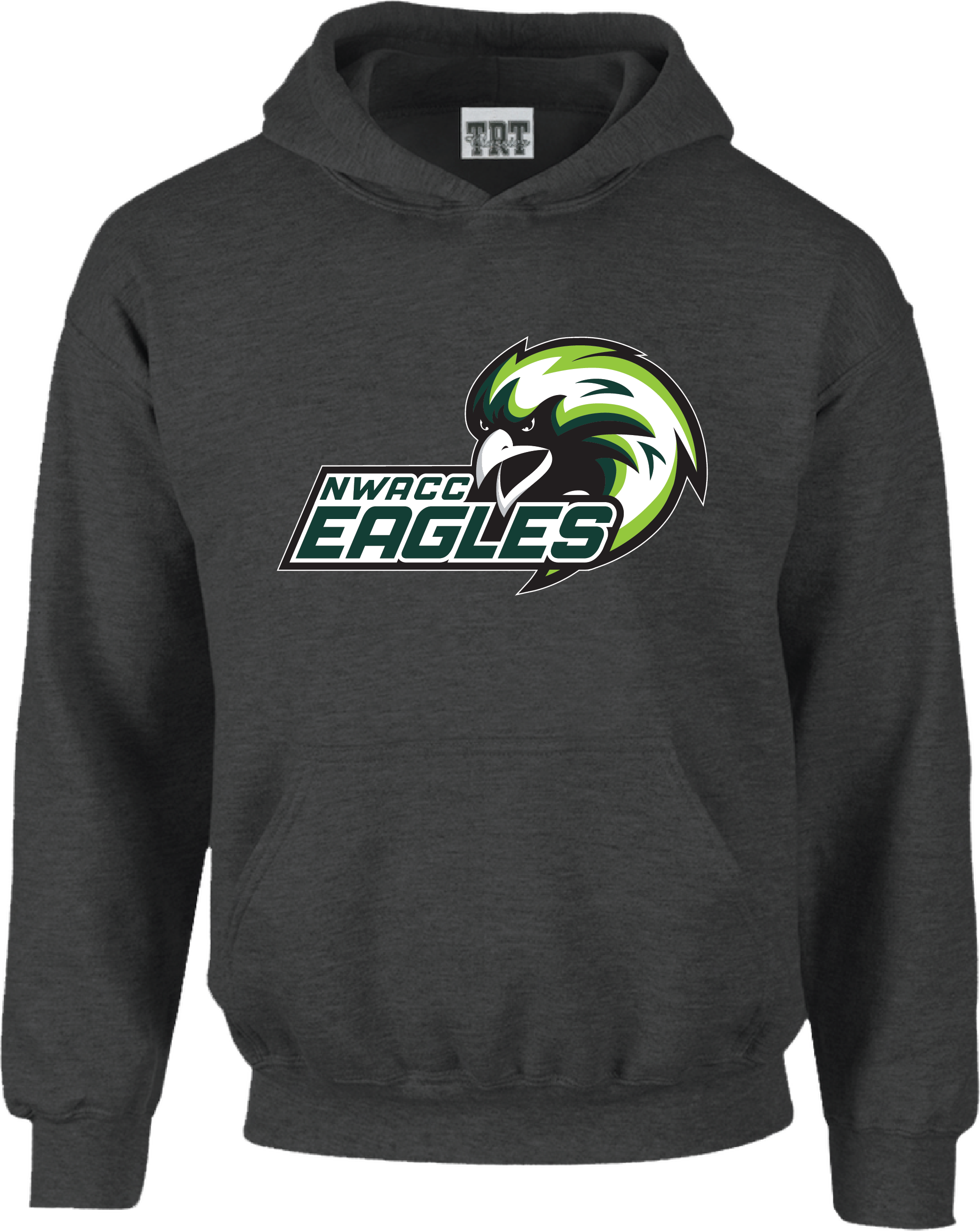 NWACC Bookstore: *NEW* Heather Gray NWACC Eagles Athletic Logo Hoodie