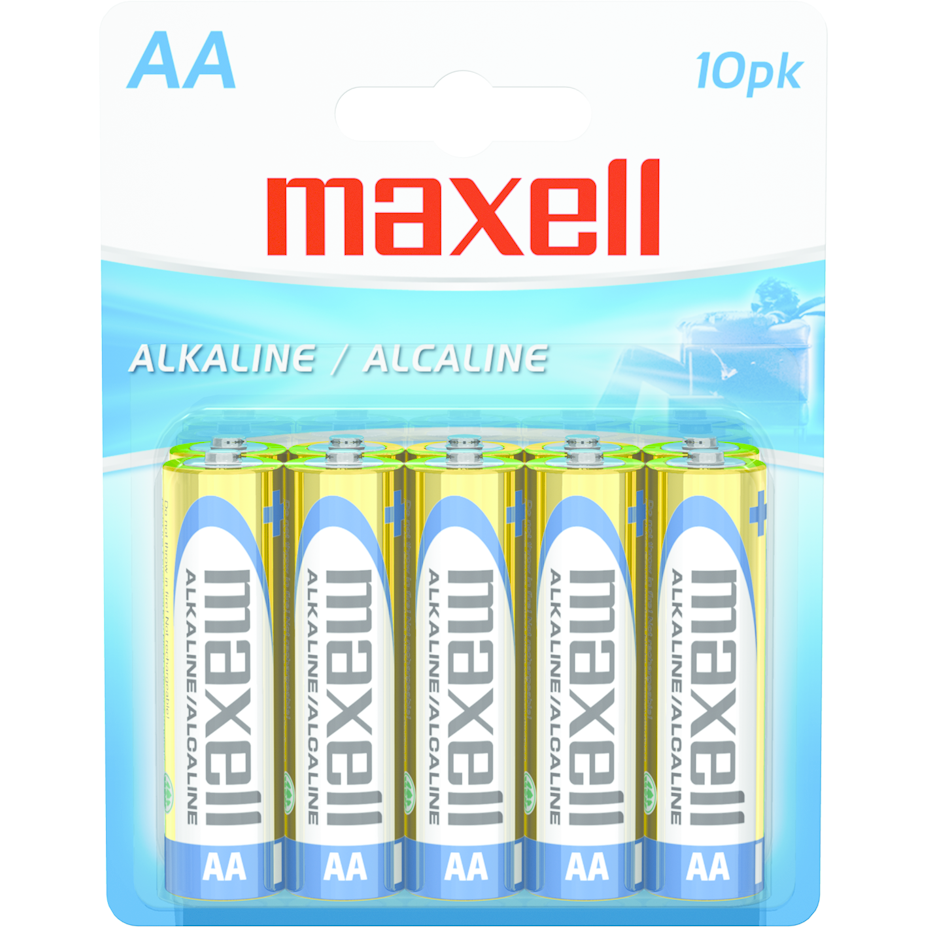GHC Bookstore: Maxell Alkaline Batteries - AA 10Pk BP
