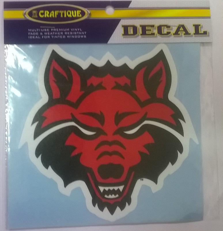 Textbook Brokers - Jonesboro: Red Wolf Decal 4"