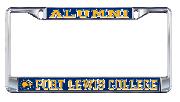 Fort Lewis College Skystore: FLC Alumni License Plate Frame