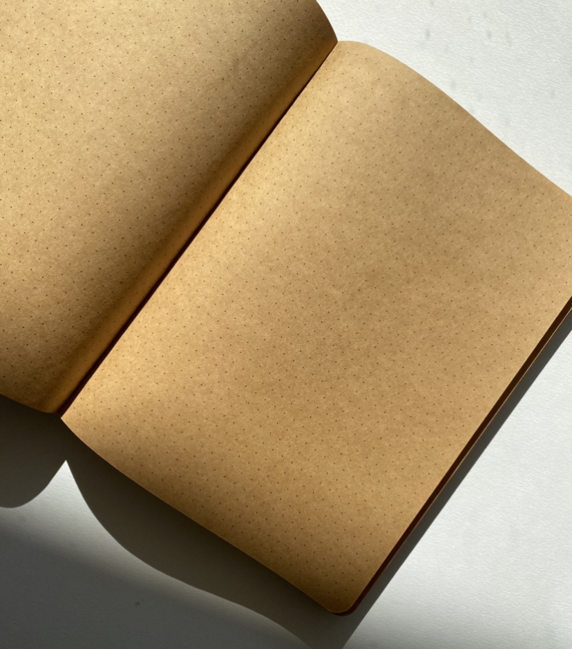 Voertman's: Kraft Dot Journal - 6"x8"