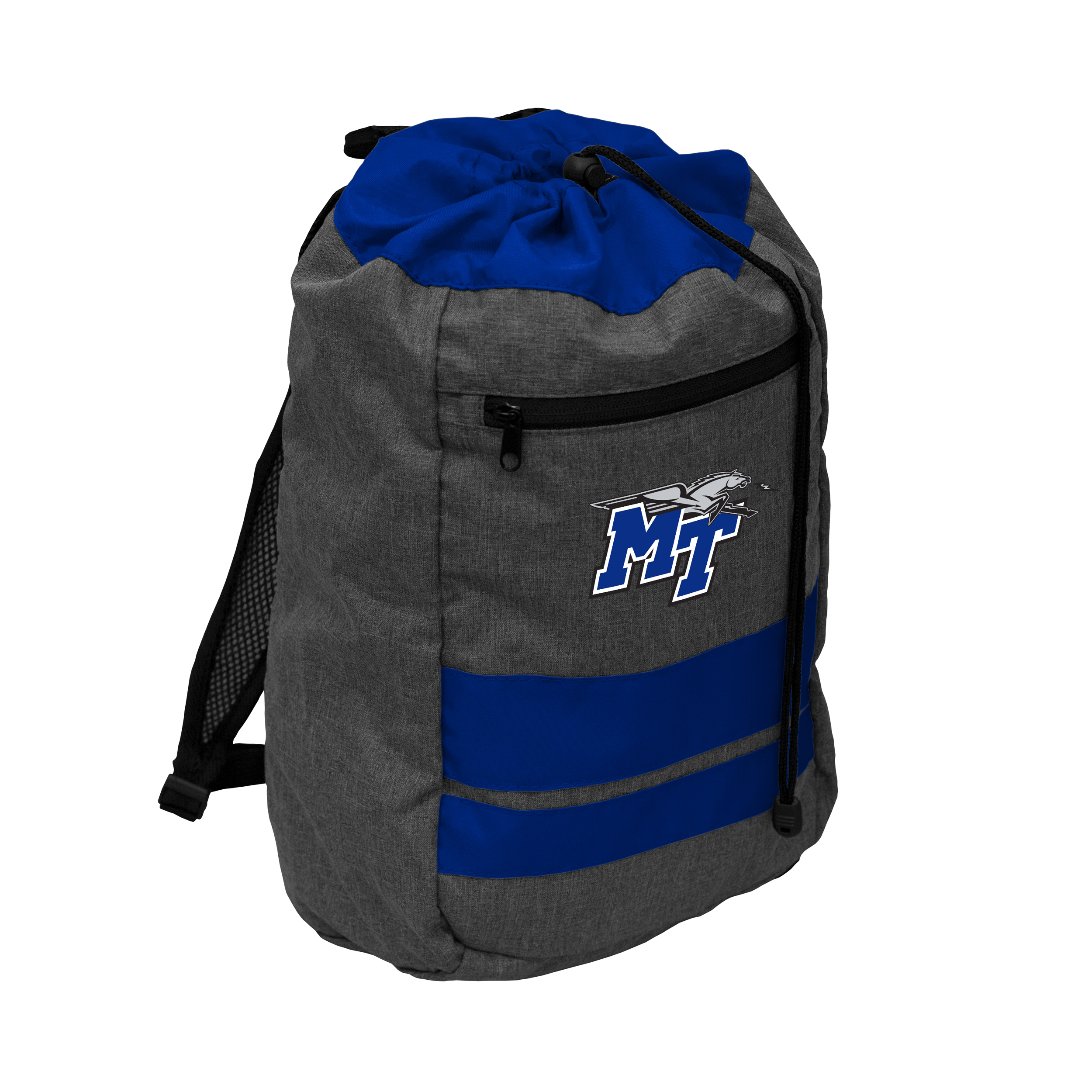 Textbook Brokers - MTSU: MT Logo w/ Lightning Journey Backsack