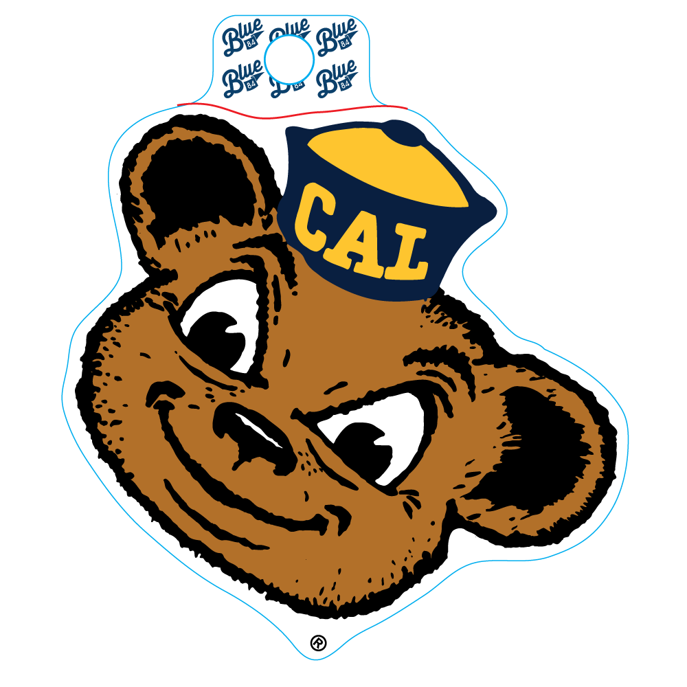 Cal Student Store: Sticker JUNIORS MASCOT V7 Oski