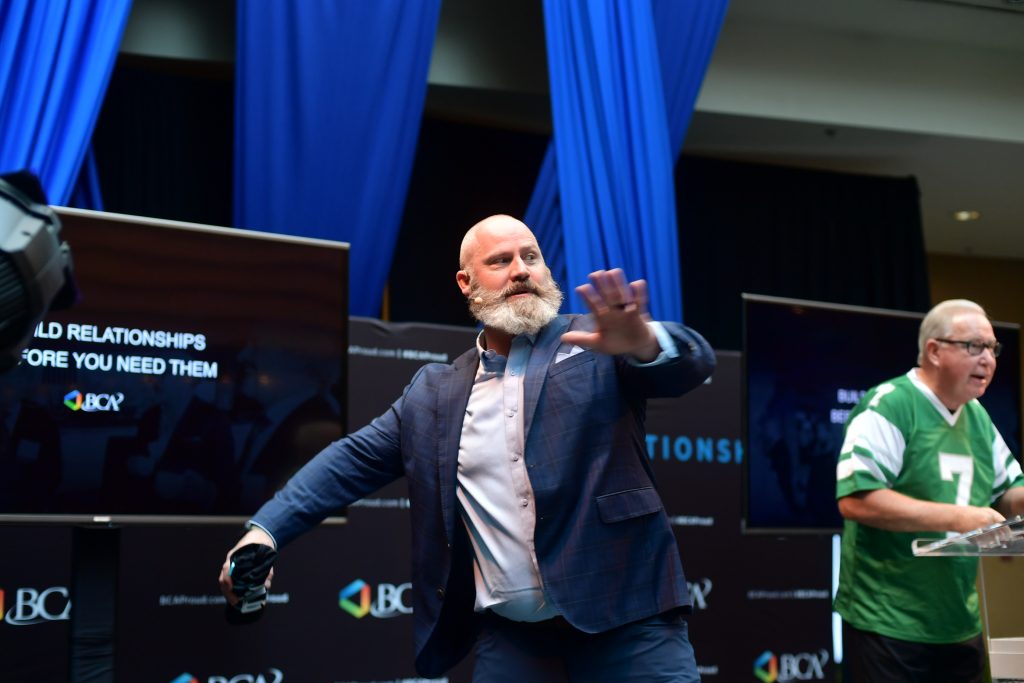 Rorke Denver wows at the January BCA Hospitality Breakfast
