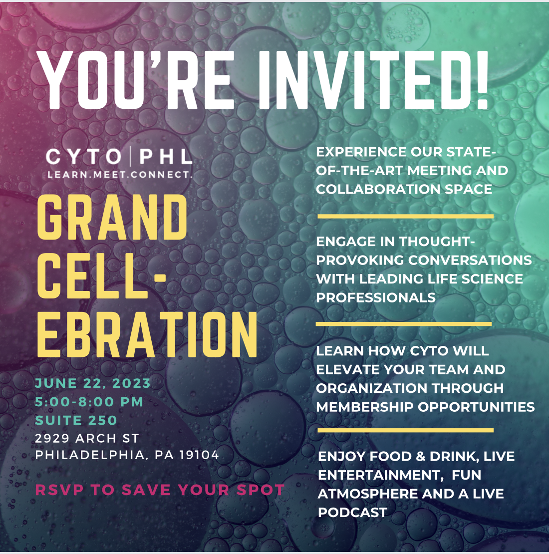 GRAND CELL-EBRATION