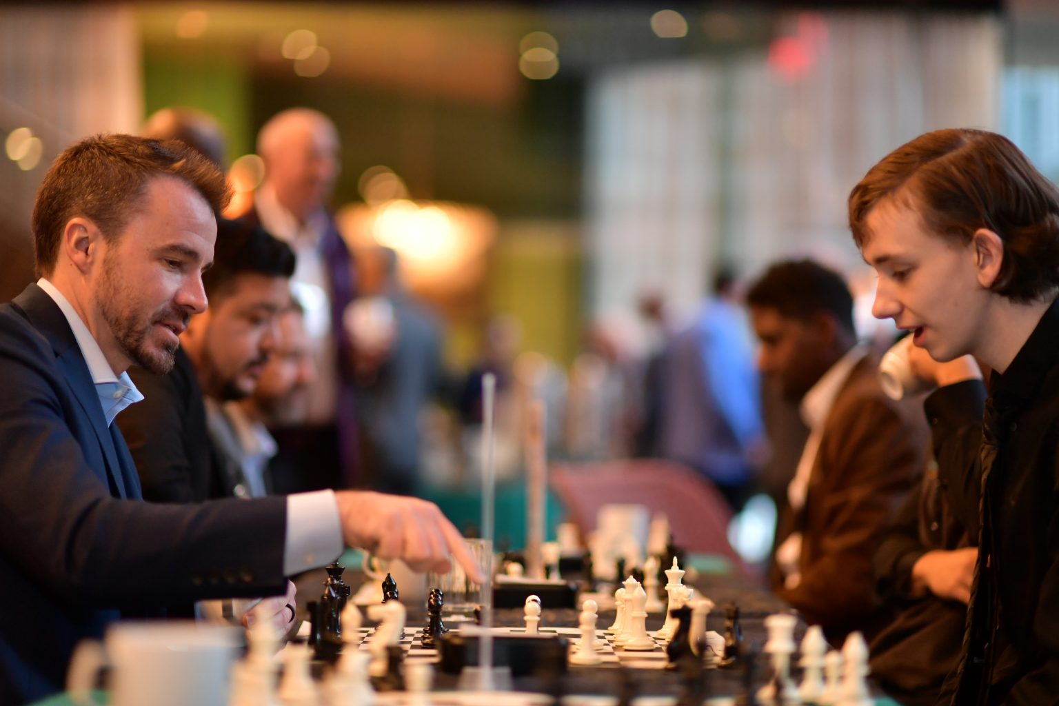 Inspirational morning with Chess Master Danny Rensch