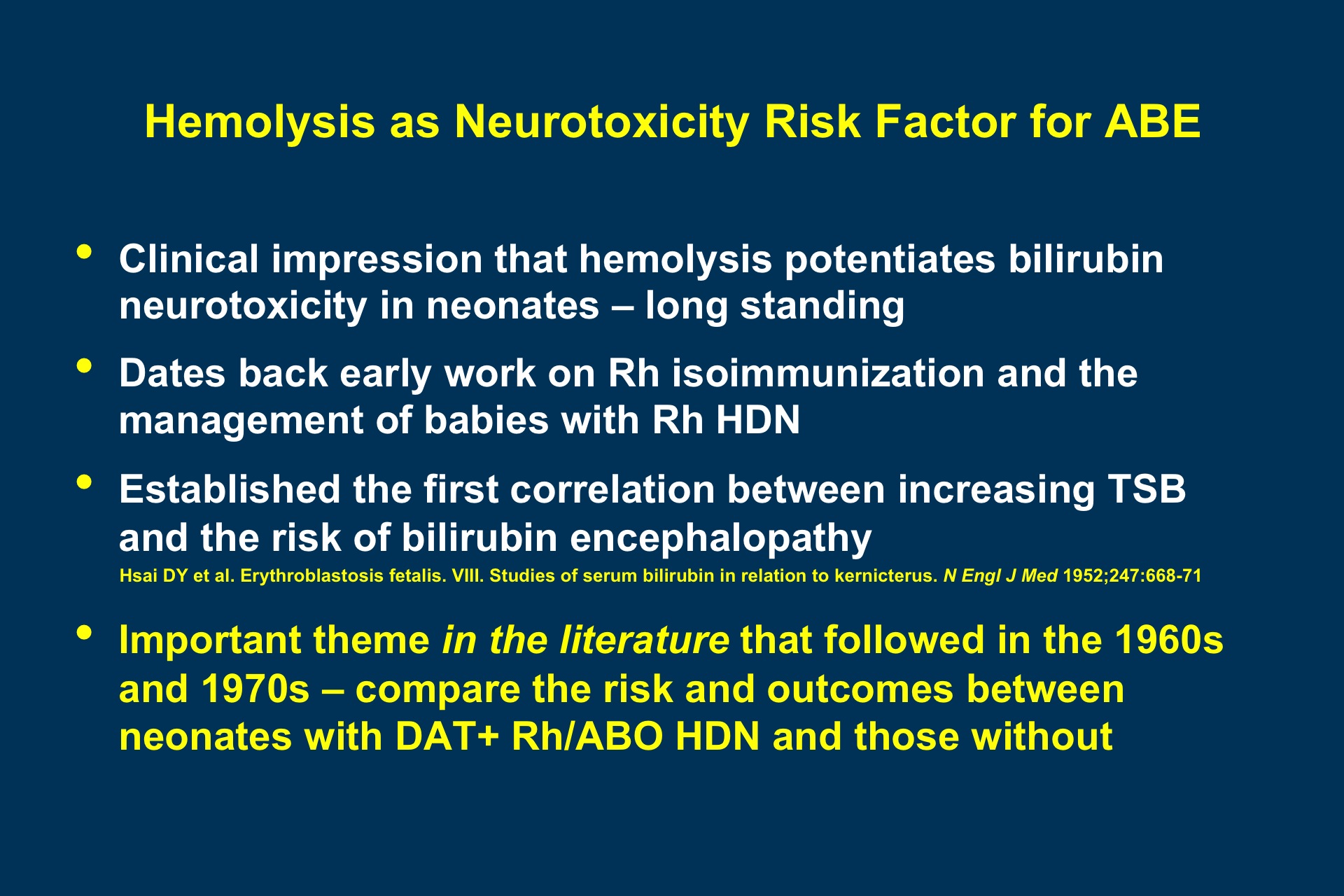 Erythroblastosis Fetalis Slide