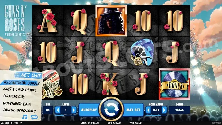 Guns N' Roses Slot Review & Free Demo Play | Vegas Insider