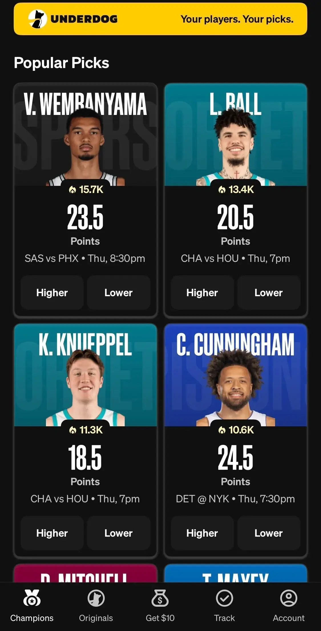 Underdog Promo Code LABS for $75 in Fantasy Bonus Entries