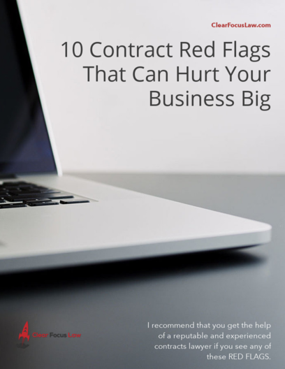 10 Red Flags for Contracts