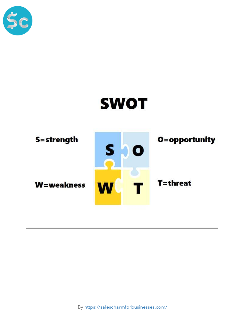 Checklist SWOT analysis