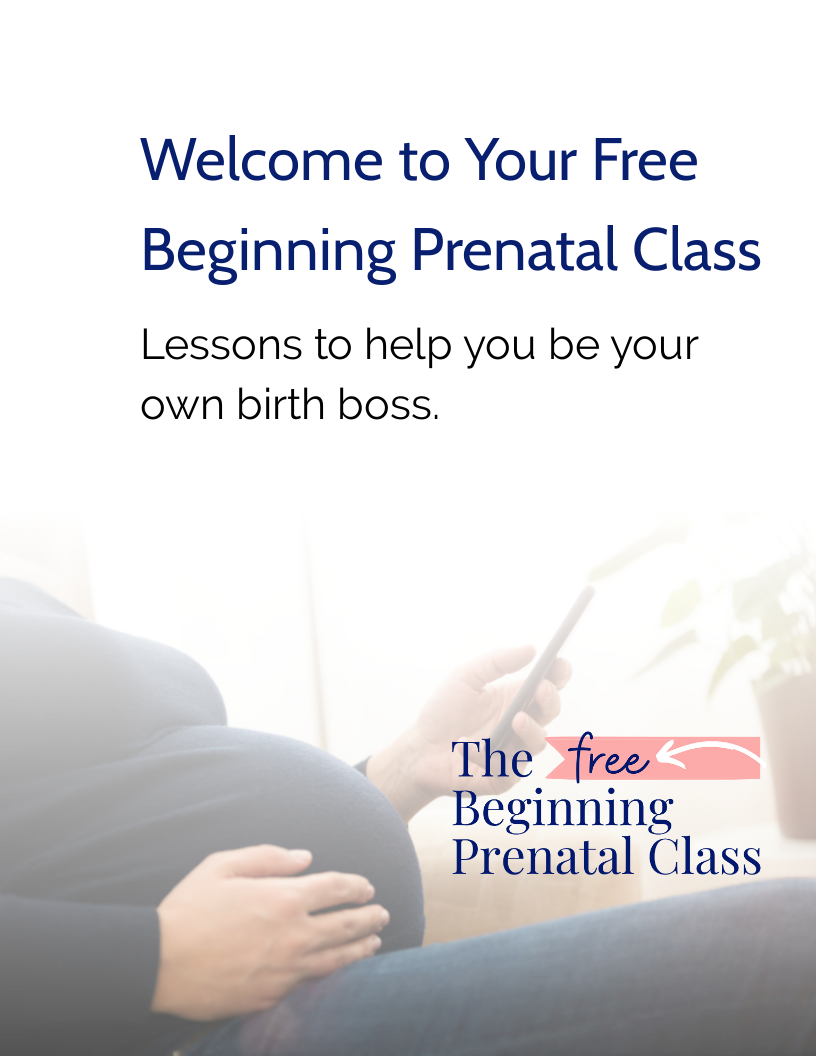 Free Prenatal Class