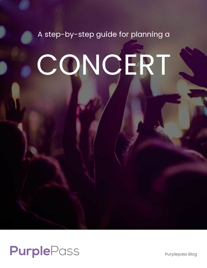 A Step-By-Step Guide For Planning A Concert