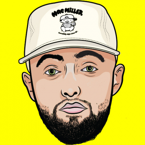 Drawing (Mac Miller x Hip Hop) by Luke White