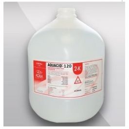 Ácido para hemodiálisis Aquacid-120 2K 10 cajas con 4 galones cada uno ...